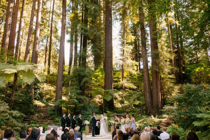 These Redwood Forest Wedding Ideas Are Seriously Magical