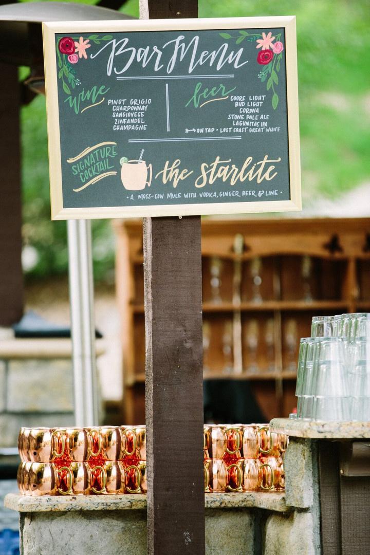27 Clever Signature Wedding Drink Names