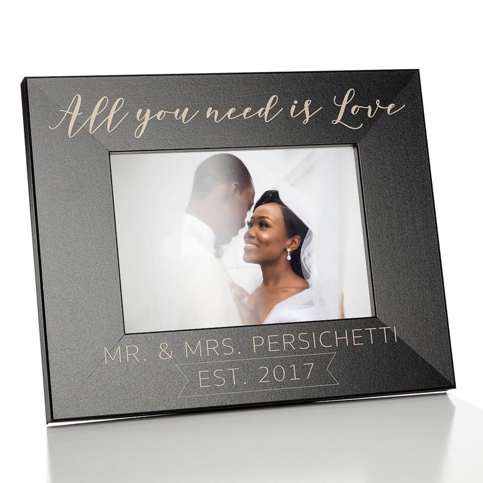 29 Wedding Picture Frames for Every Style