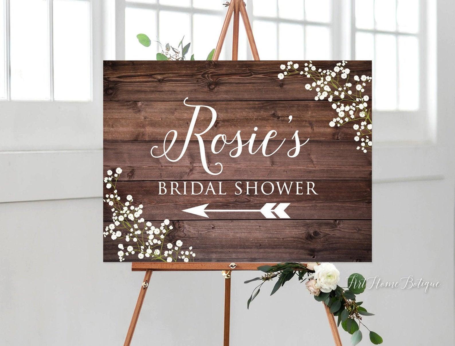 38 Bridal Shower Signs for Every Style