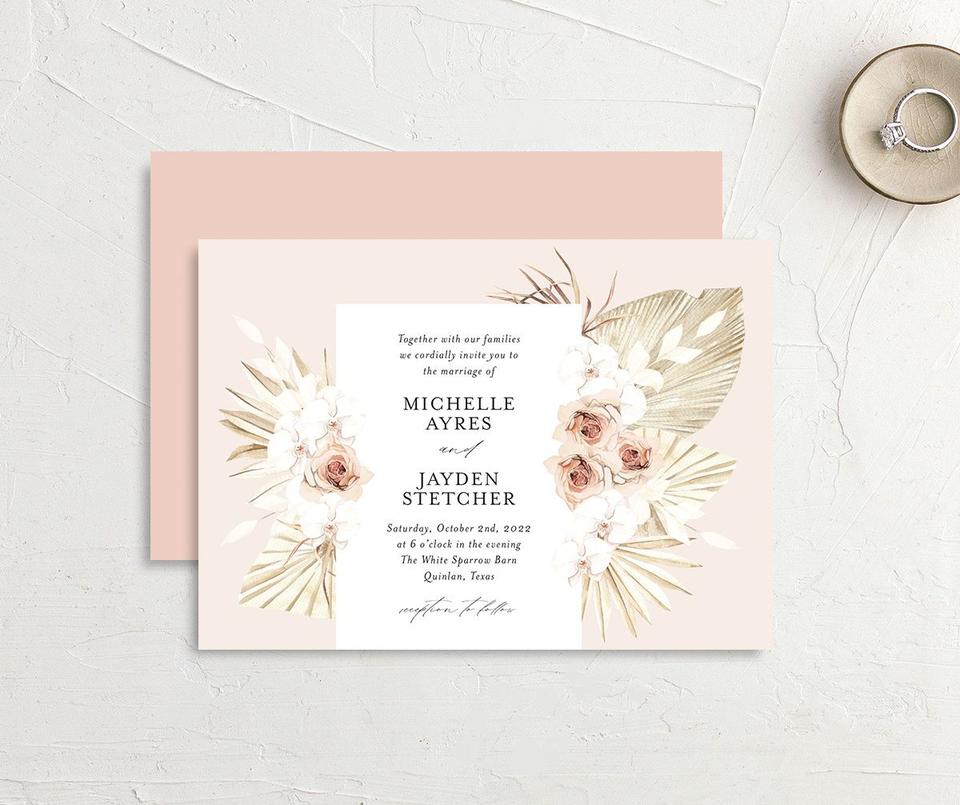 23 Romantic Floral Wedding Invitations