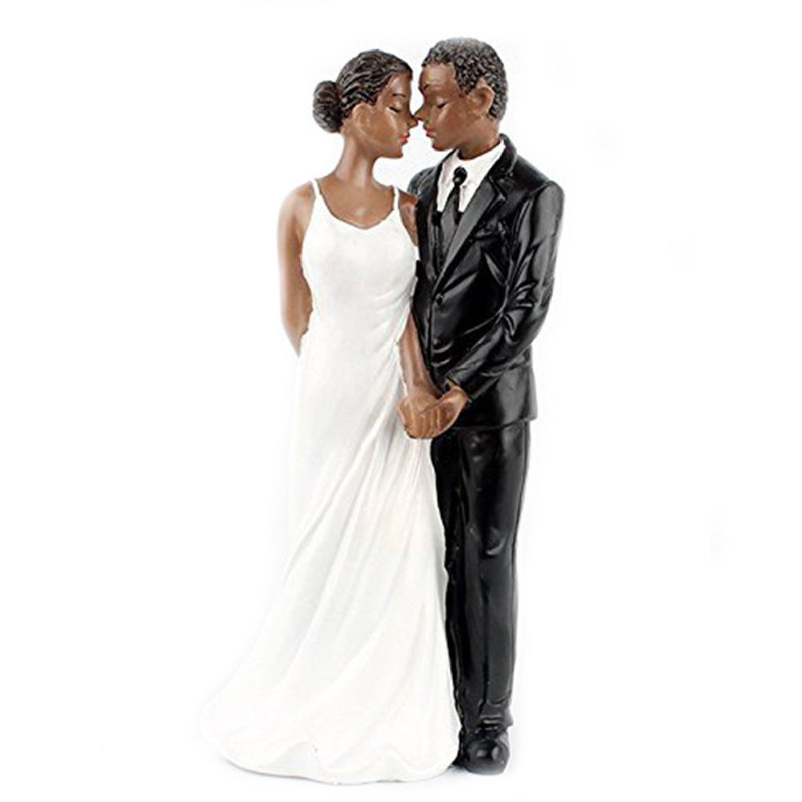 16 Black Couple Wedding Cake Toppers to Personalize Your Cake