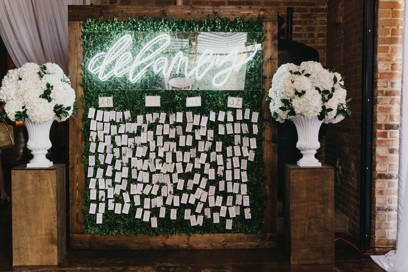 29 Wedding Escort Card Ideas to Help Seat Your Guests - WeddingWire