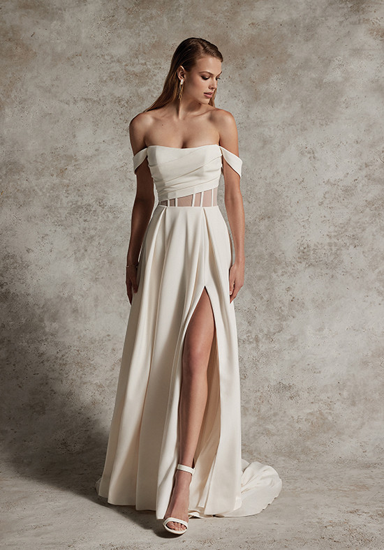 Saki A-line Wedding Dress by Justin Alexander Signature - WeddingWire.com