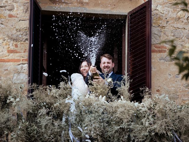 Kelly & Luke Bohemian Summer Wedding in Italy, IT