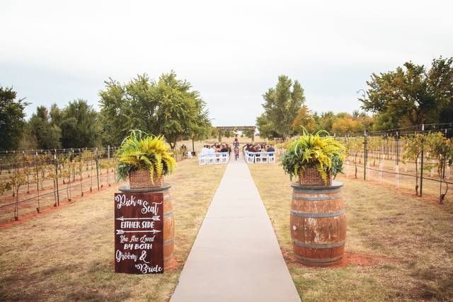 Clauren Ridge Vineyard and Winery - Venue - Edmond, OK - WeddingWire