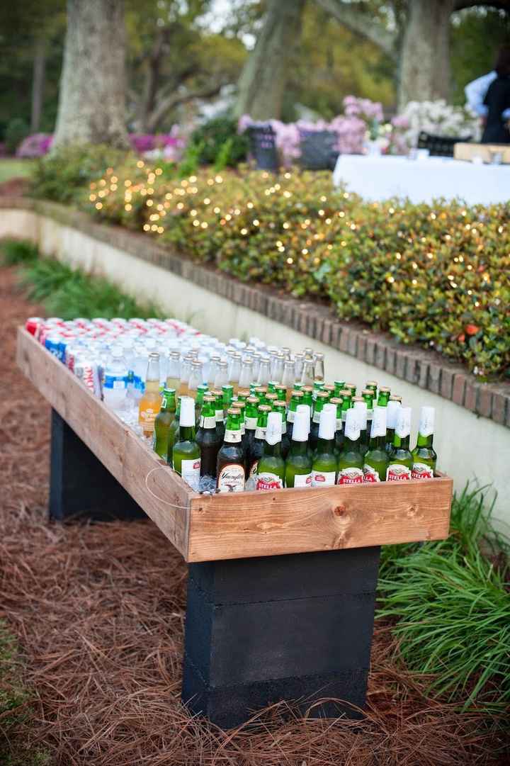 Bar Setup For Wedding