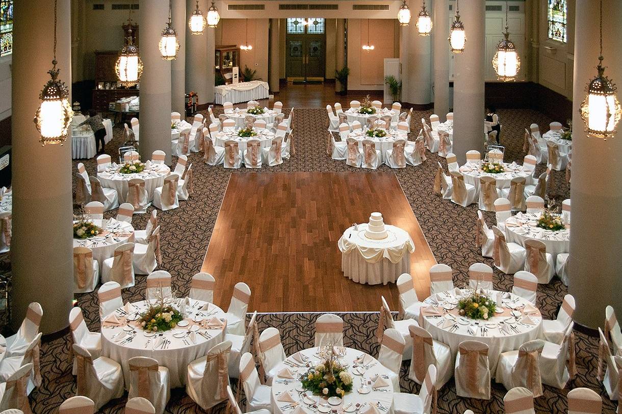 Pittsburgh's Grand Hall at The Priory - Historic Weddings - Pittsburgh ...