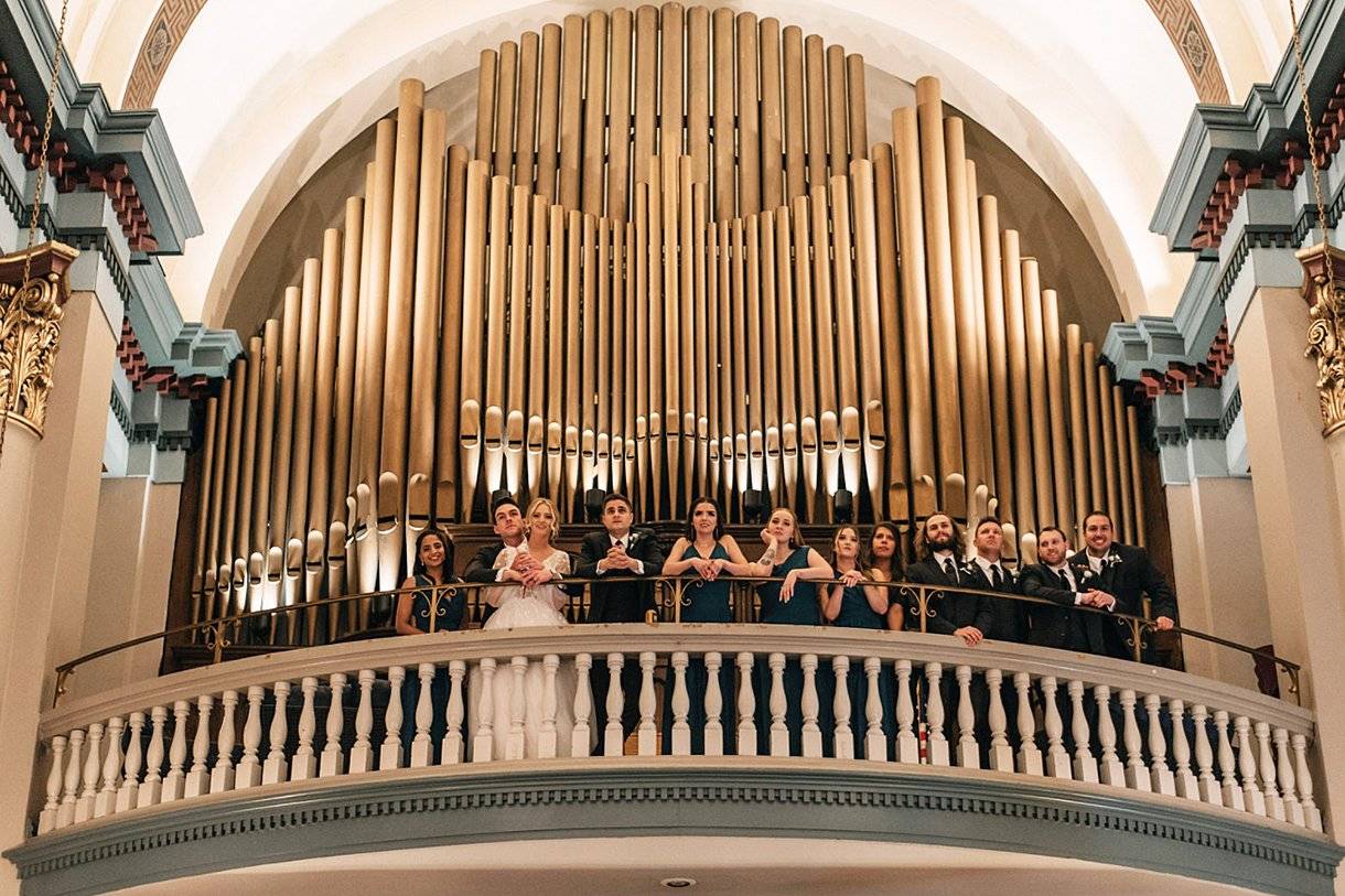 Pittsburgh's Grand Hall at The Priory - Historic Weddings - Pittsburgh ...