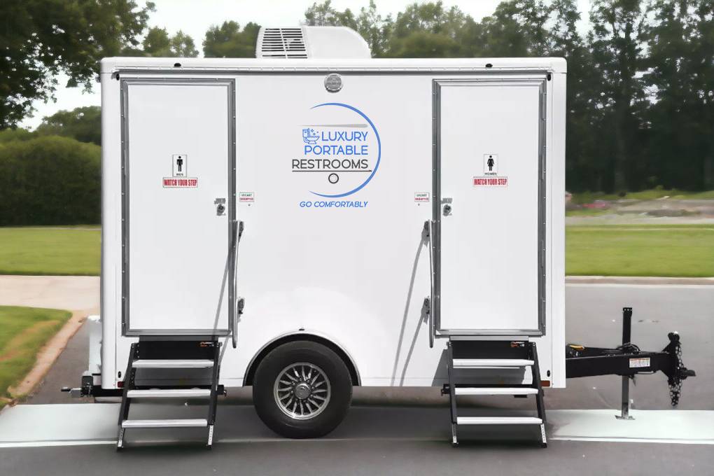 Luxury Portable Restroom Trailers - Event Rentals - Fresno, CA ...