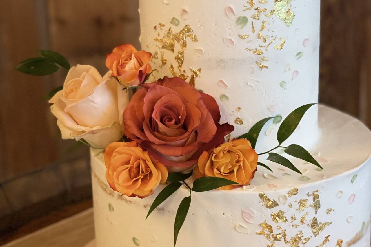 Chef Gina's Bakeshop - Wedding Cake - Akron, OH - WeddingWire