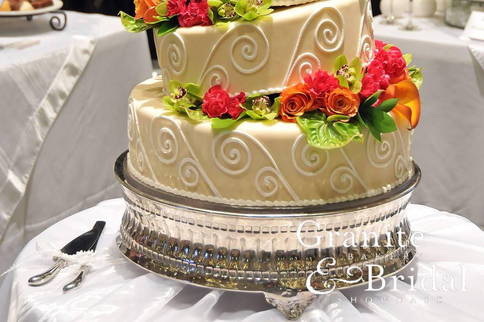 Granite Bakery - Wedding Cake - Salt Lake City, UT - WeddingWire