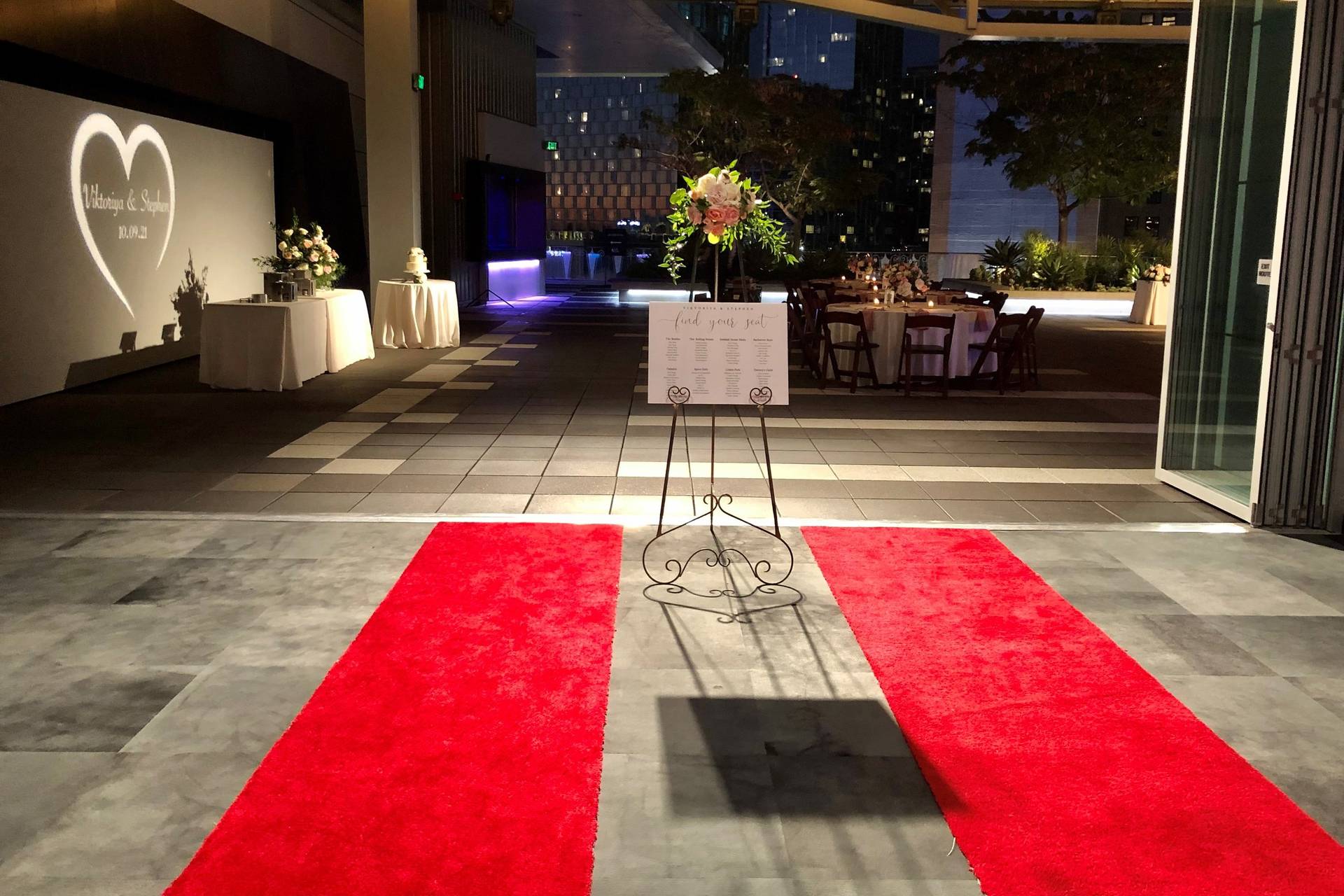 The Terrace At The Grammy Museum Rooftop Weddings Los Angeles Ca