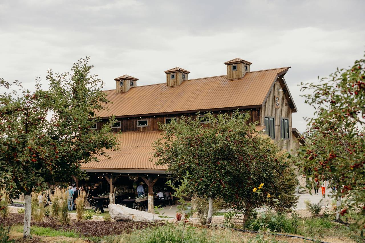 The Barn at Wall Brothers Orchards - Barn & Farm Weddings - Santaquin ...