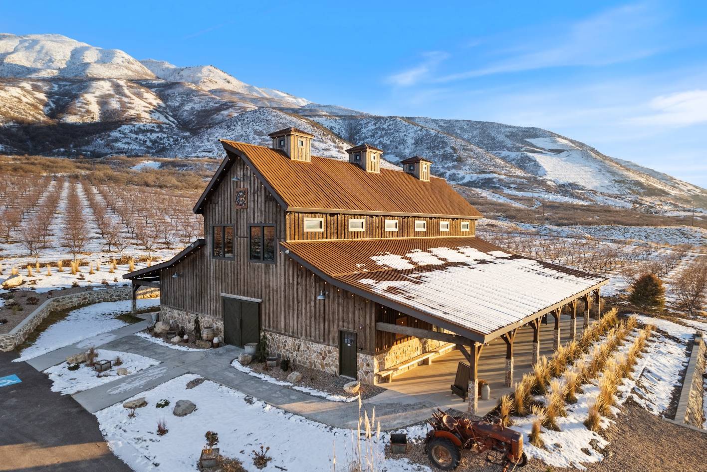 The Barn at Wall Brothers Orchards - Barn & Farm Weddings - Santaquin ...