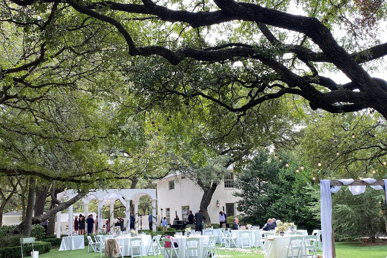 The Gardens at West Green - Park & Outdoor Weddings - San Antonio, TX ...