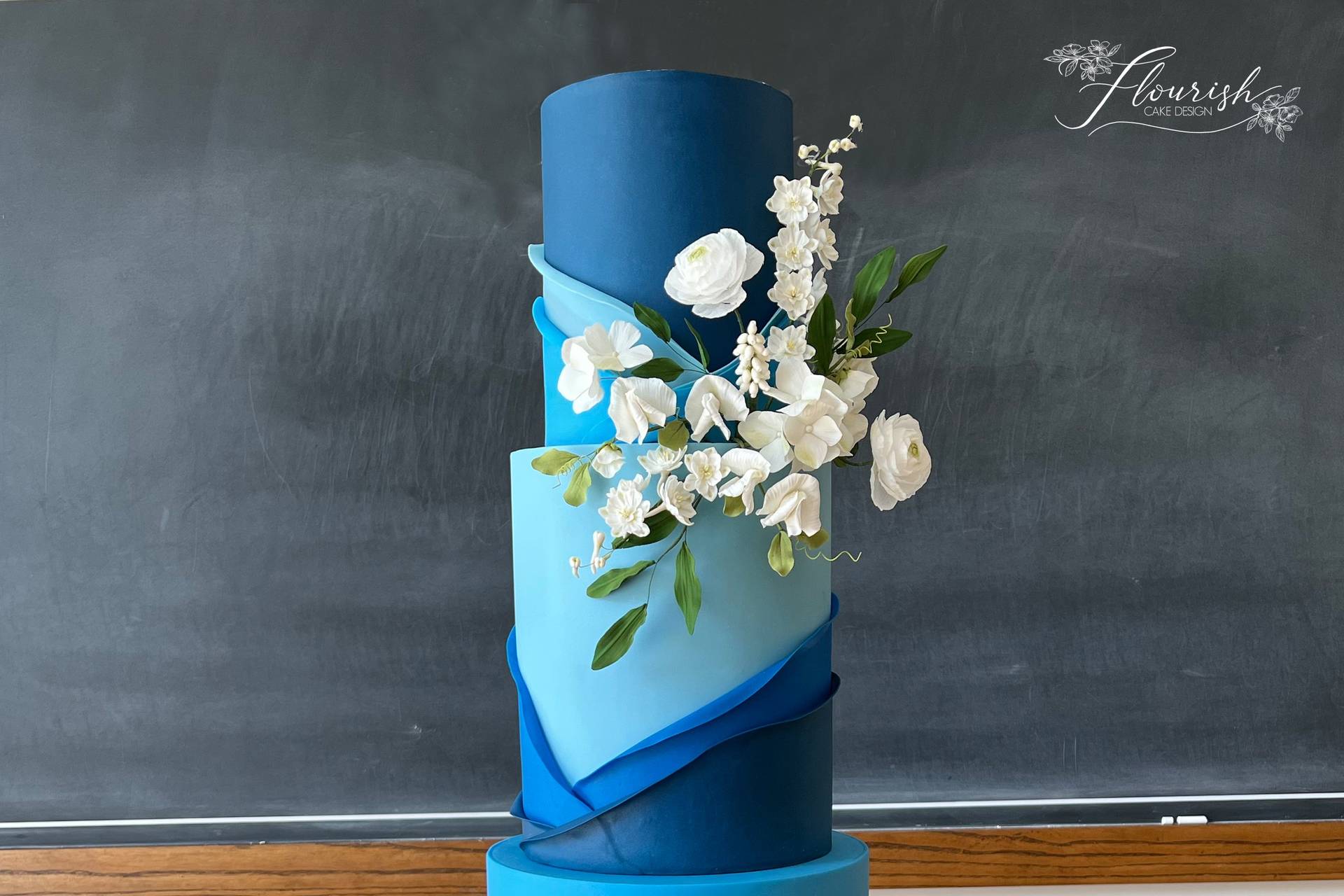 Flourish Cake Design - Wedding Cake - Chicago, IL - WeddingWire