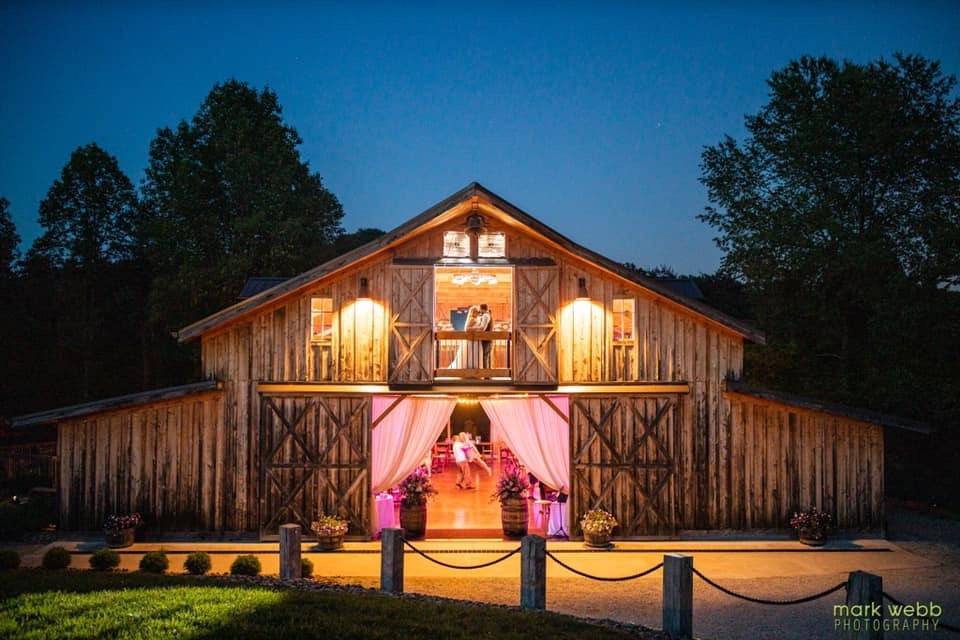 The Barn at the Olde Homestead - Barn & Farm Weddings - Ona, WV ...